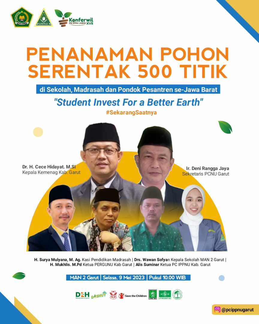 MAN 2 Garut Ditunjuk Menjadi Bagian Lokasi Kickoff Penanaman Pohon ...